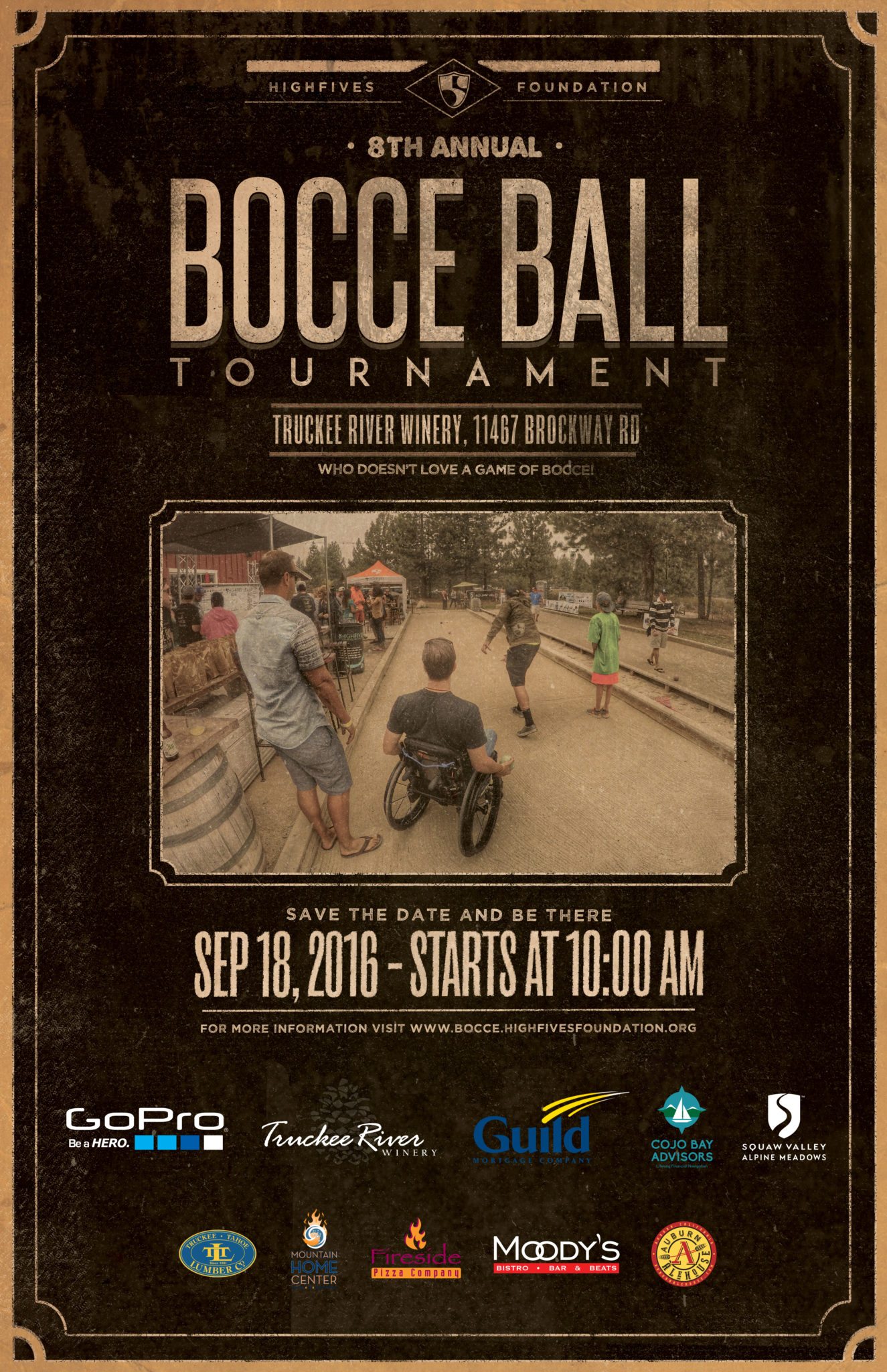 Bocce Tournament | High Fives Foundation