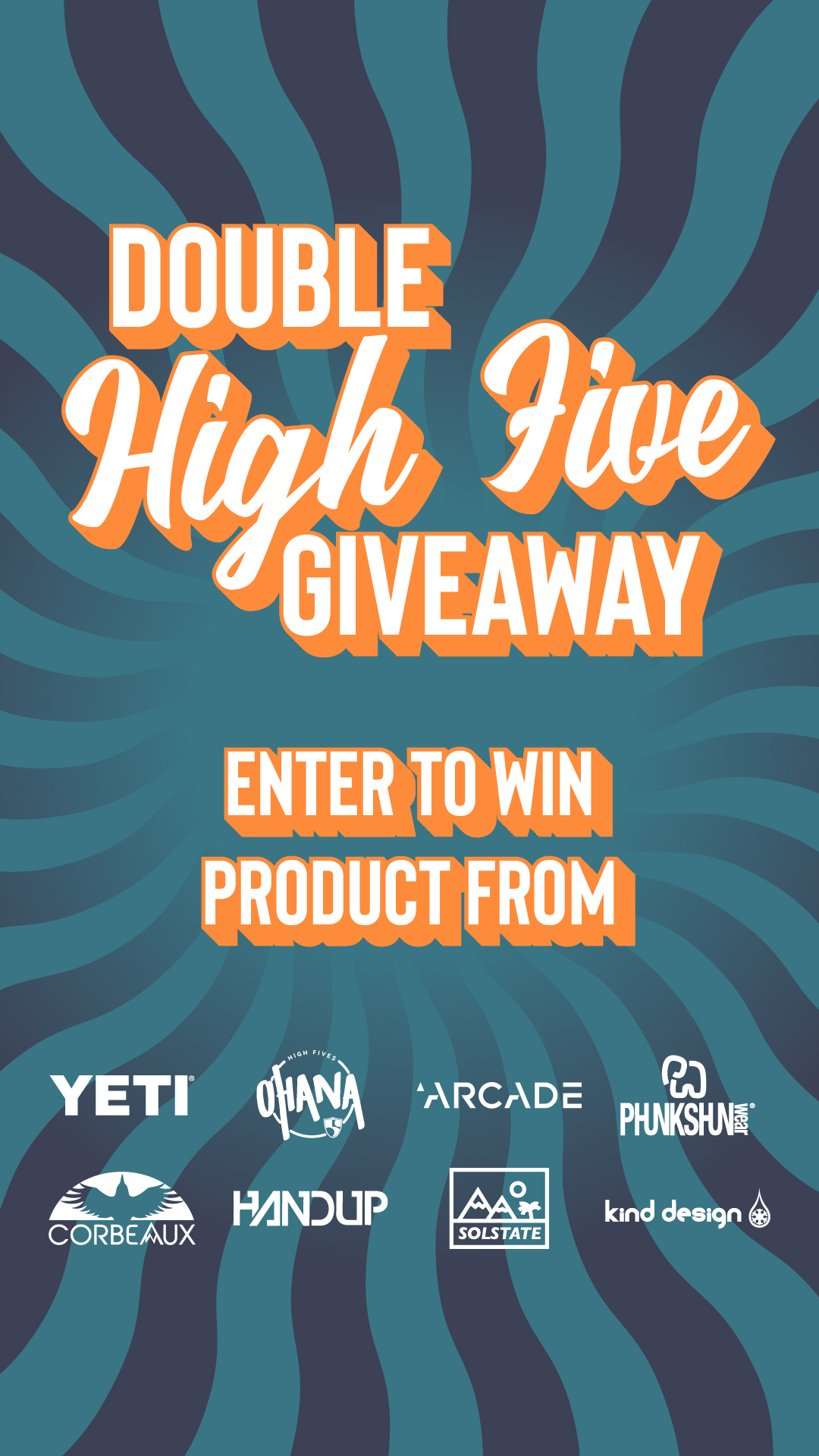 Double High Five Giveaway | High Fives Foundation