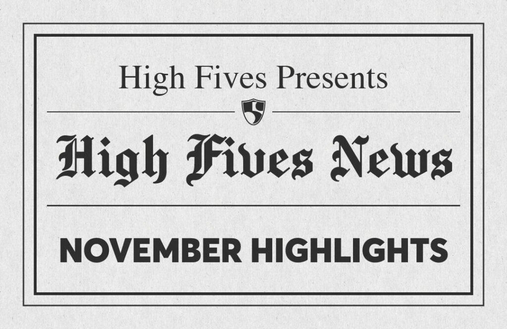 High Fives in the News Recap | High Fives Foundation