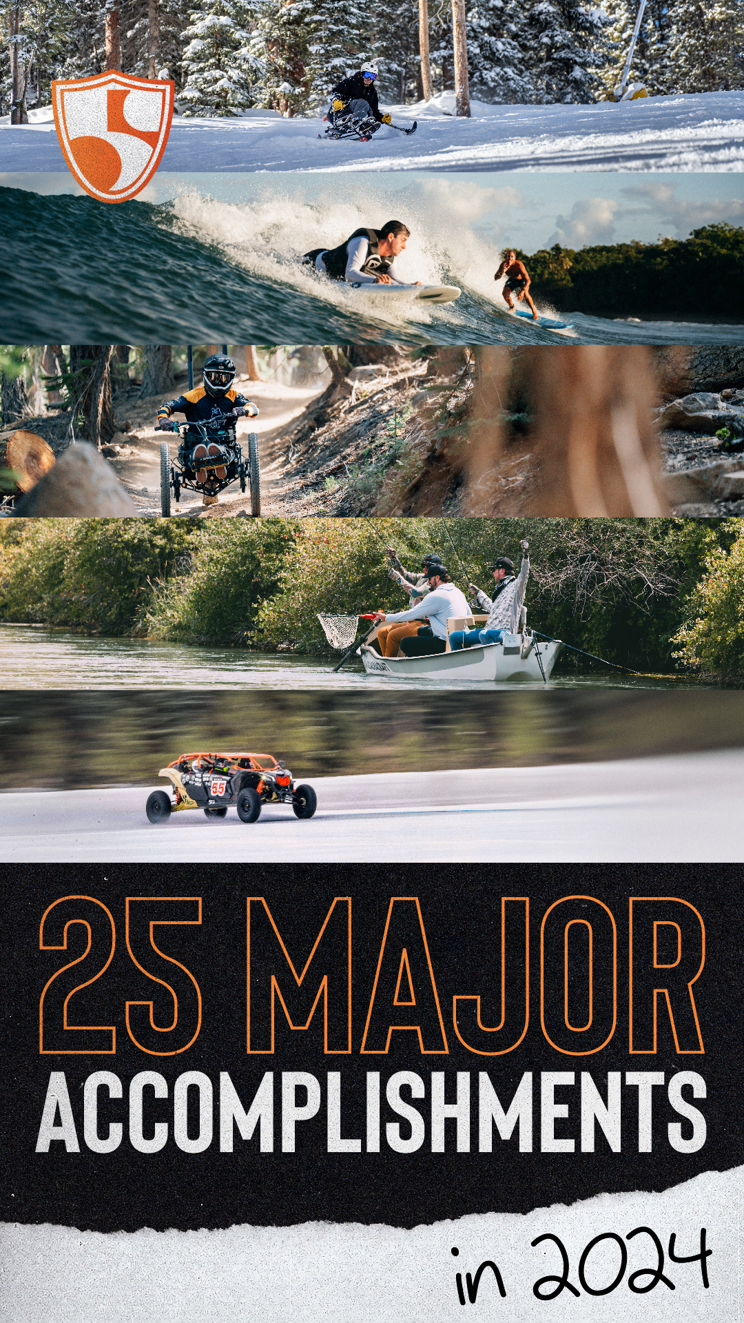25 Major Accomplishments of 2024 | High Fives Foundation