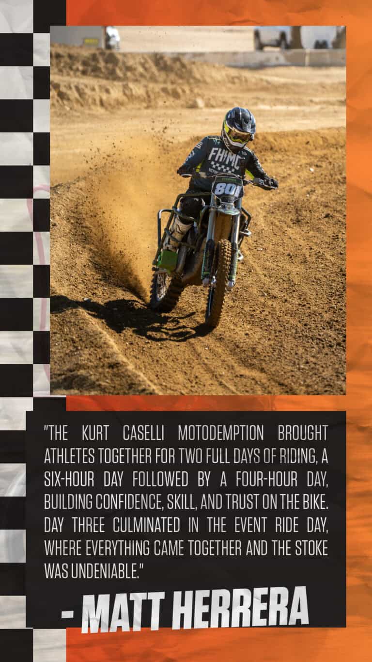 Kurt Caselli Motodemption Recap | High Fives Foundation